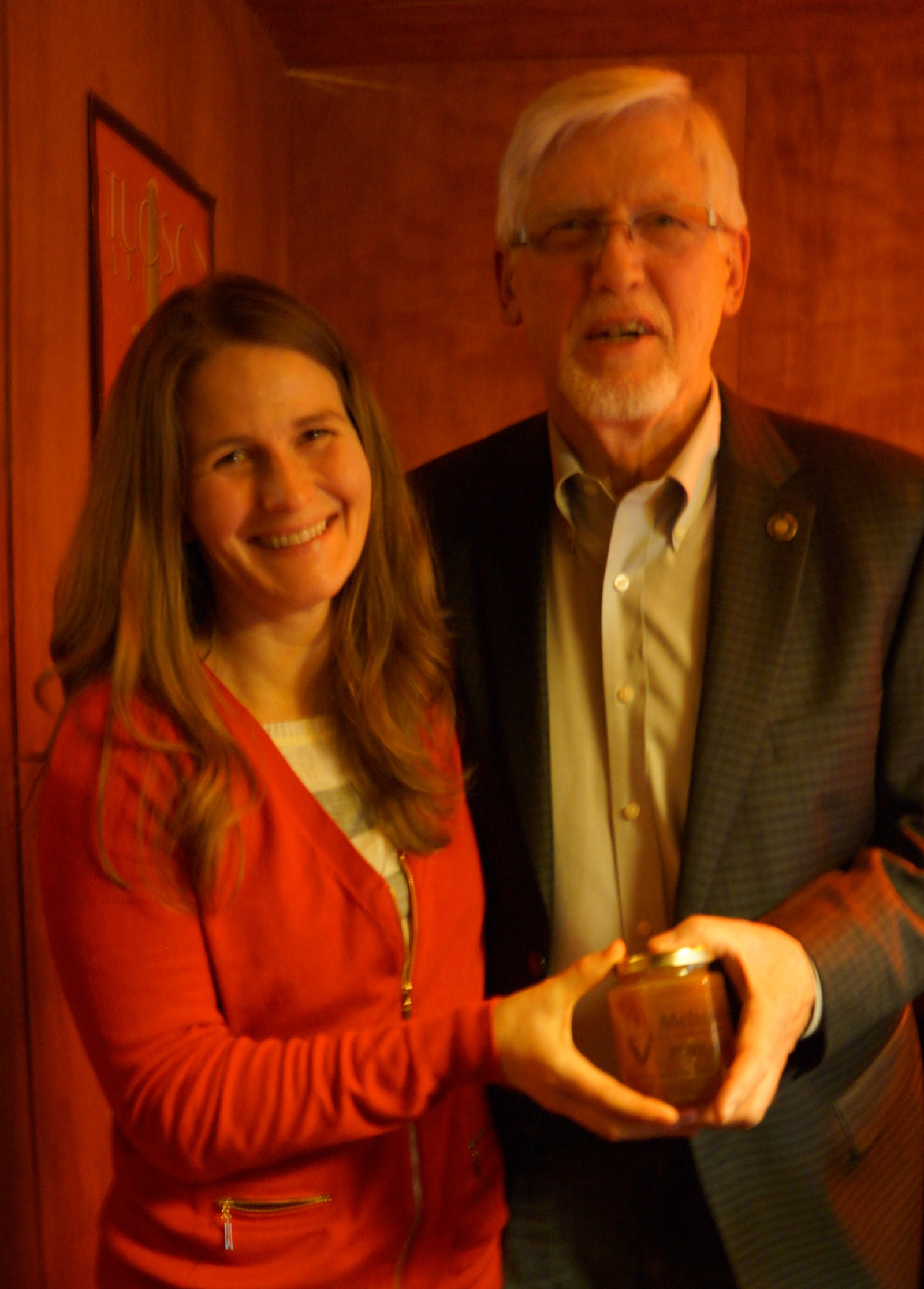 Melissa Bees » Representative Reardon Accepts Melissa Bee Good Award